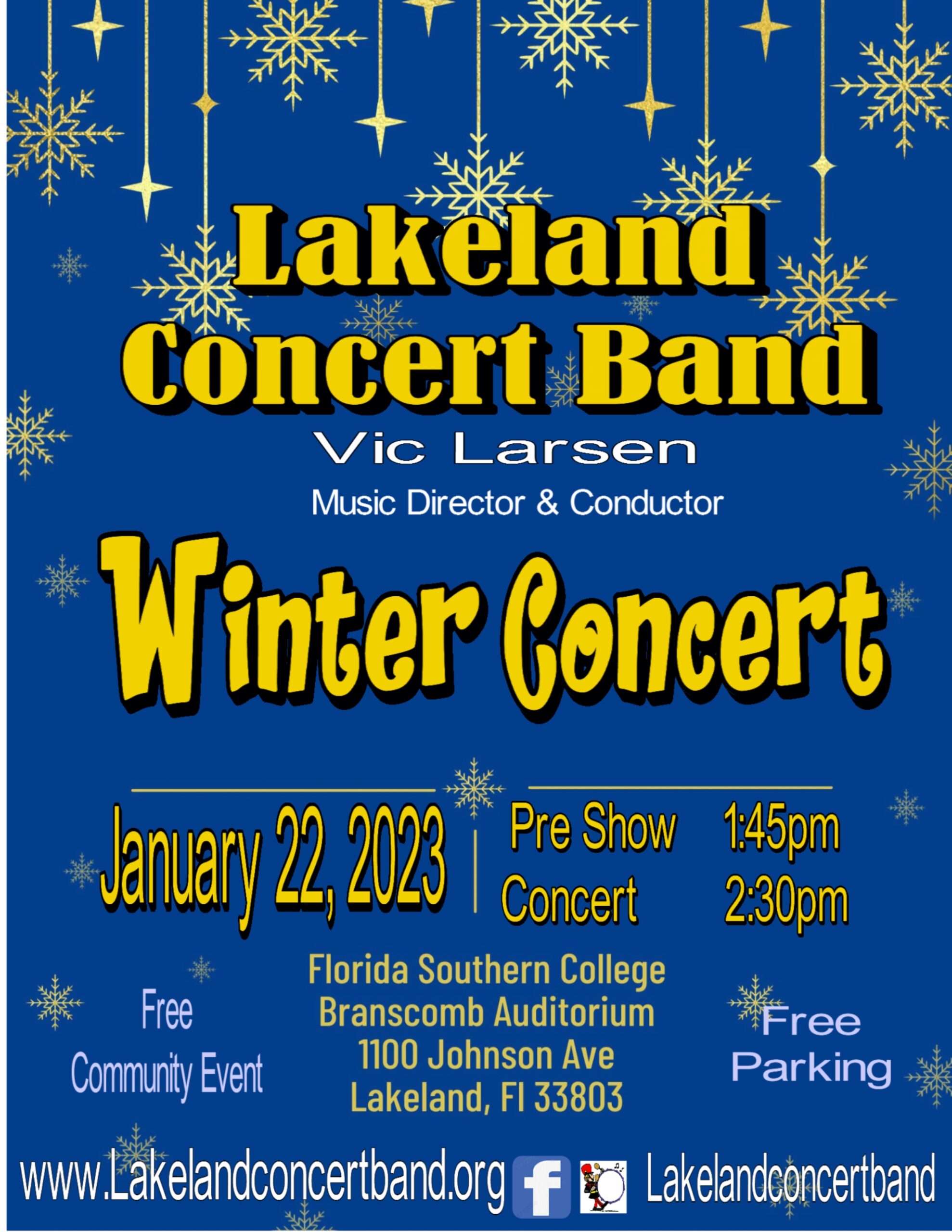 Winter 2023 Concert | Lakeland Concert Band